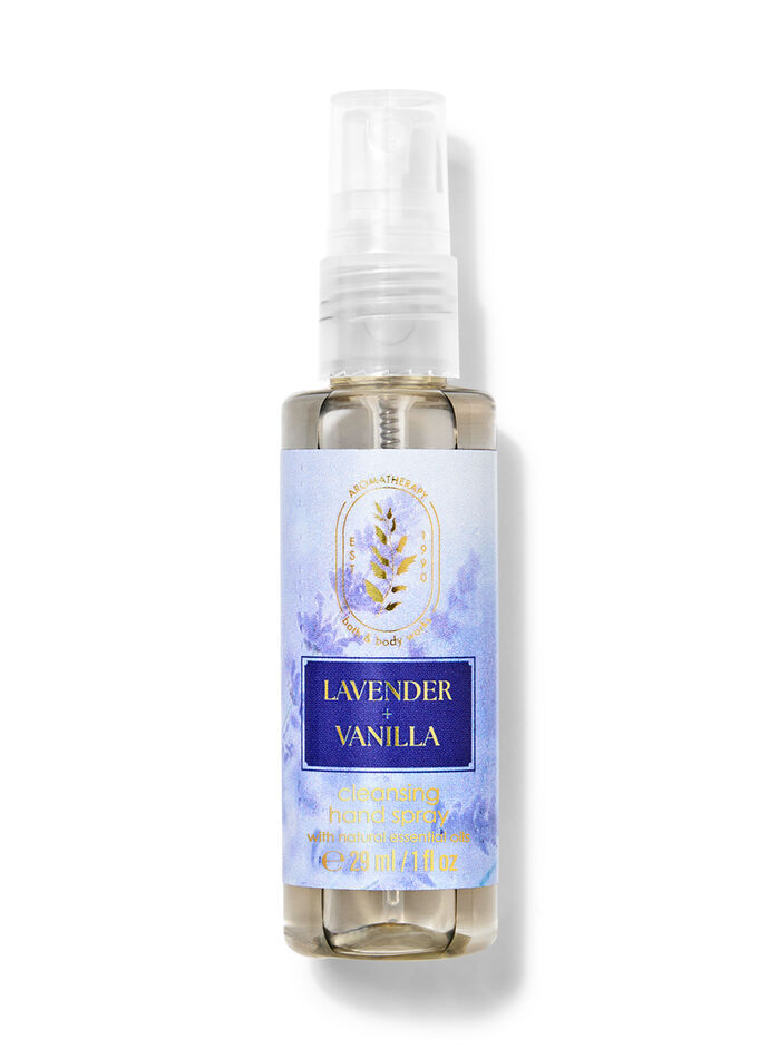 Lavender & Vanilla Cleansing Hand Spray | Bath & Body Works Italia