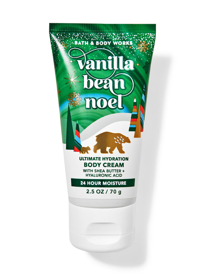 Travel Size Ultimate Hydration Body Cream Vanilla Bean Noel | Bath ...