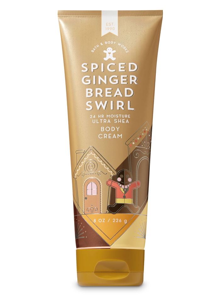 Ultra Shea Body Cream Spiced Gingerbread Swirl | Bath & Body Works Italy