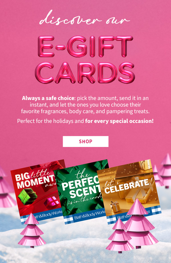 Bath and Body Works: home fragrances and body care